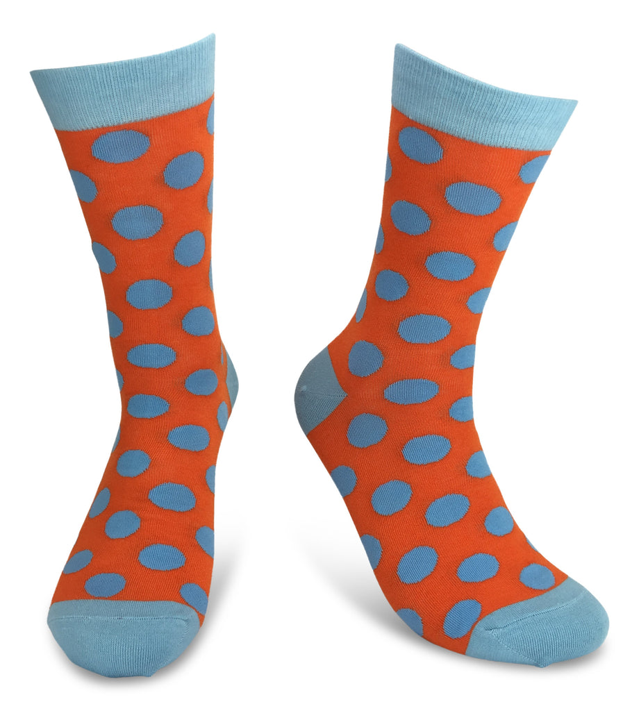 Men Novelty Fashion Dress Socks-2 Pair Fancy Power Sock-Fun Colorful T